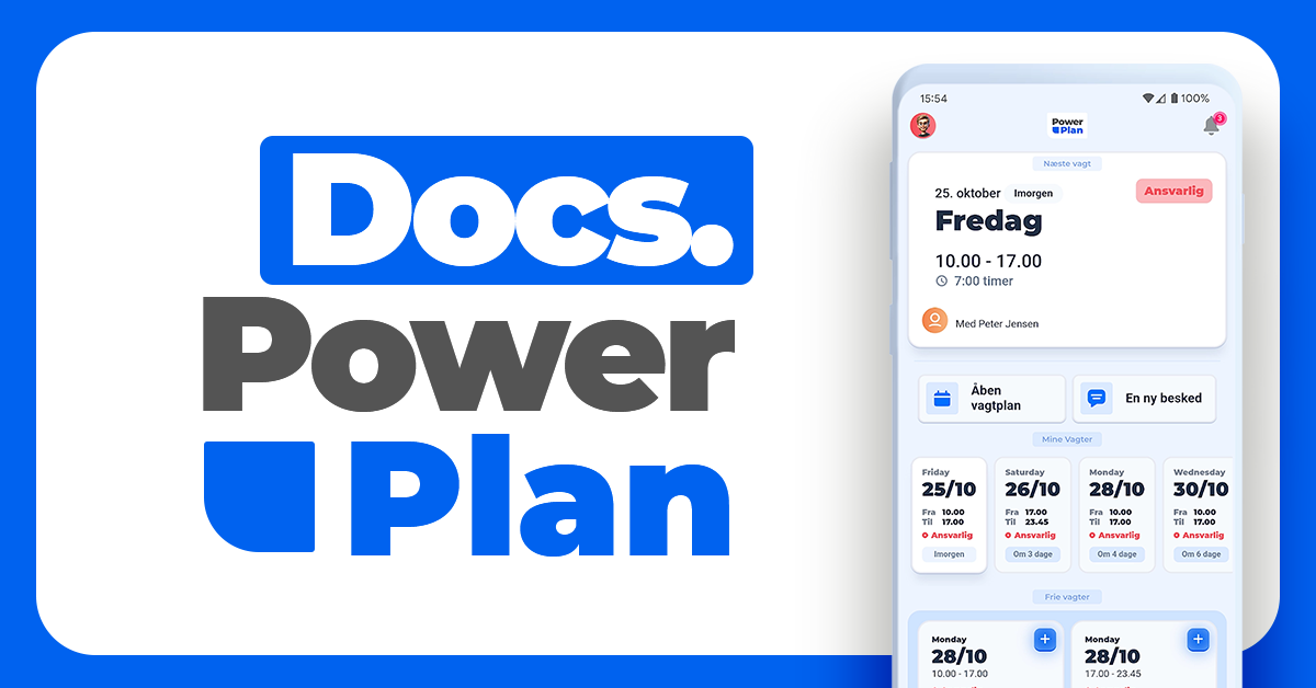 Kom Godt I Gang - Guide til hurtig opstart | PowerPlan Docs